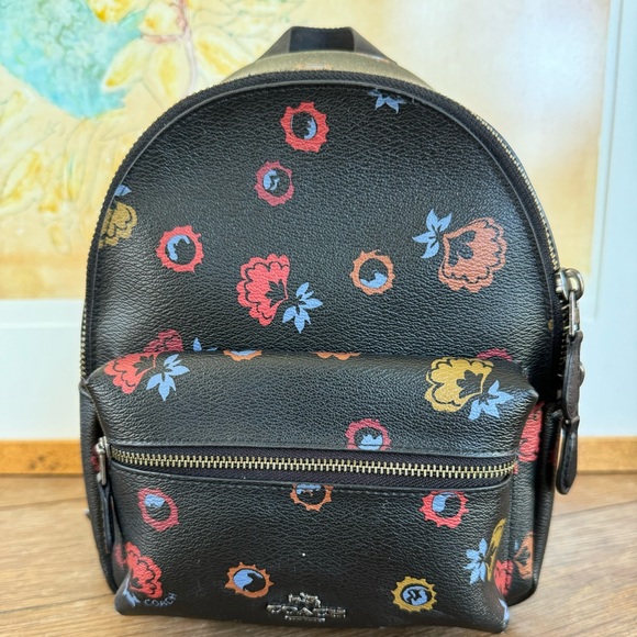 Coach | Bags | Coach Mini Charlie Backpack With Primrose Floral Print ...